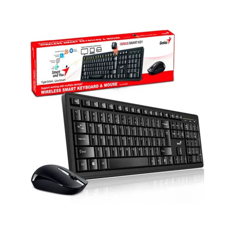 Teclado y Mouse inalambrico Combo Genius Smart KM-8200